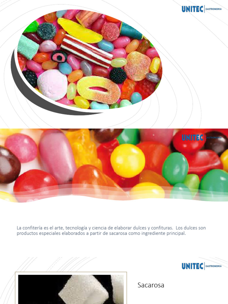CONFITERÍA | PDF | Sacarosa | Confitería