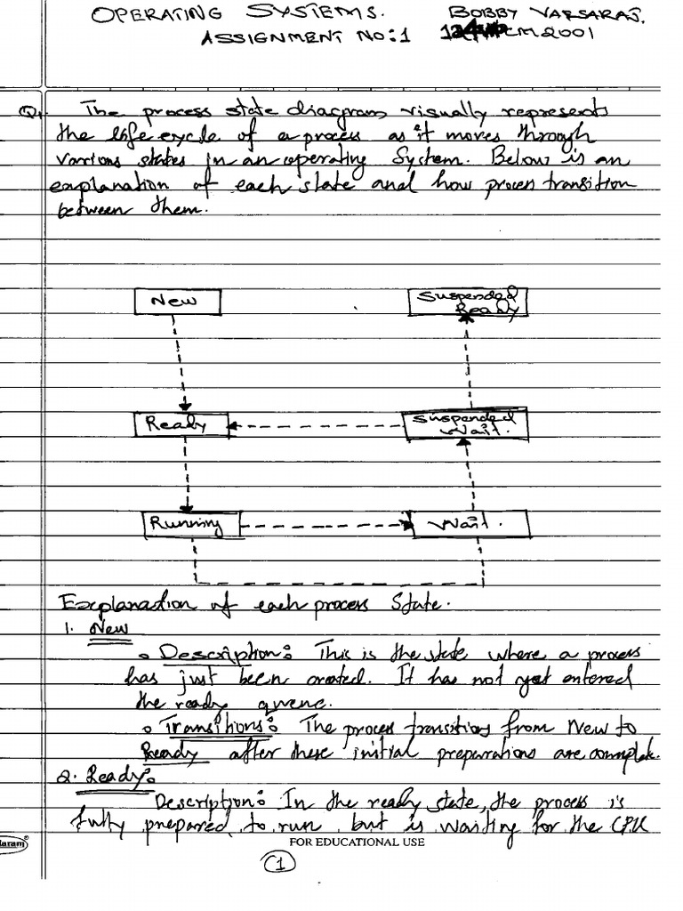 OS Assignment1 | PDF