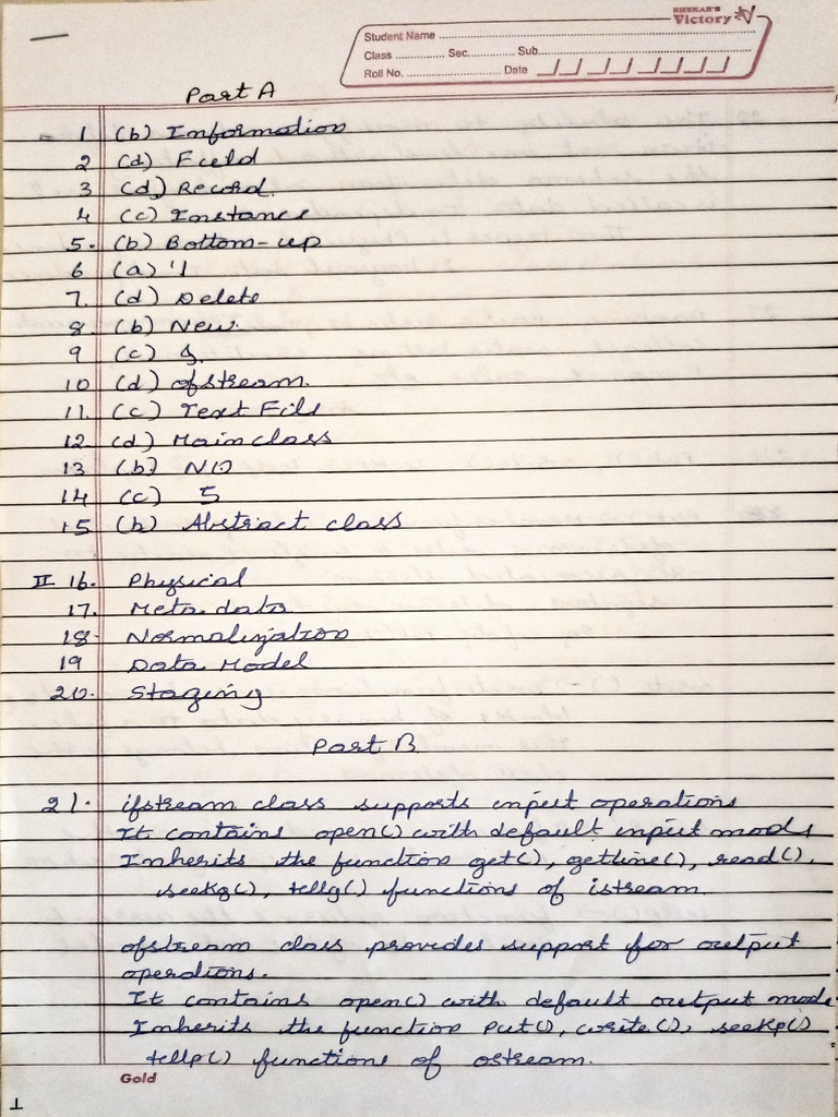 ans key computer prep1 | PDF