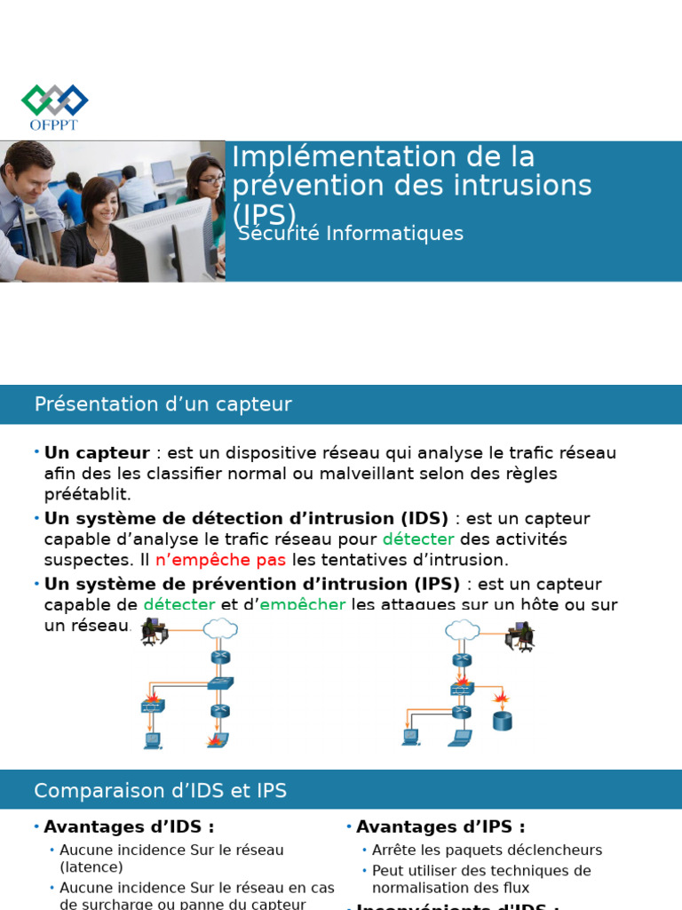 CH05 Implémentation de La Prévention Des Intrusions | PDF | Réseau ...