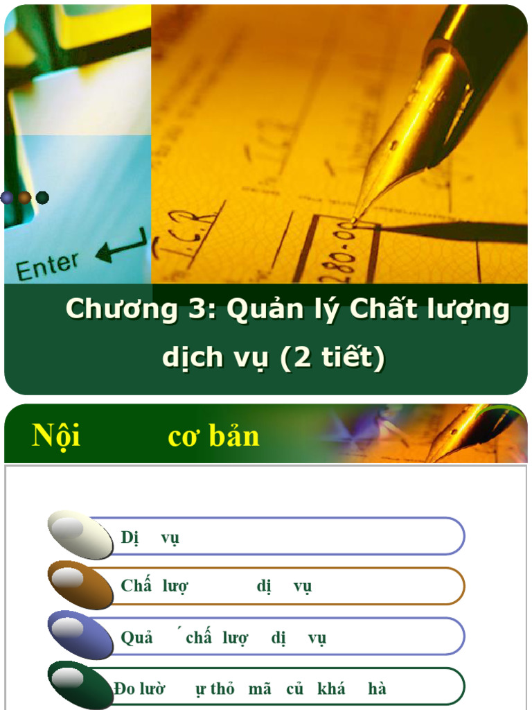 sv - C3 - QLCL dịch vụ | PDF