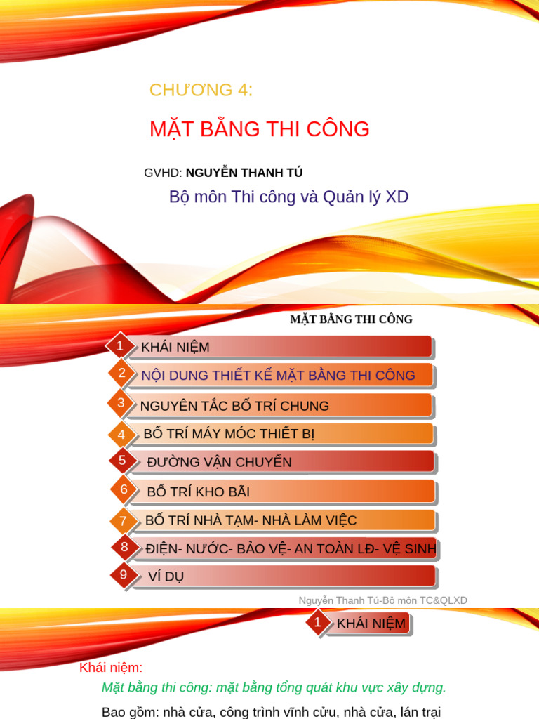C 4 Mat Bang Thi Cong | PDF