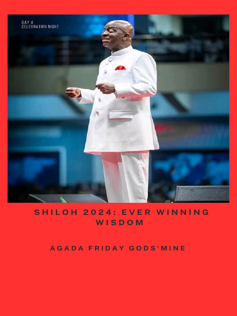 Shiloh 2024 Ever Winning Wisdom - 20241214 - 132755 - 0000 | PDF | Wisdom | God