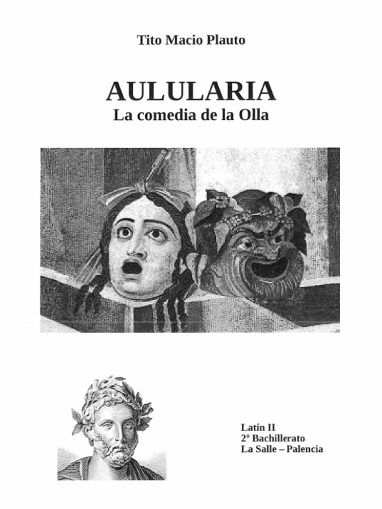 Aulularia de Plauto | PDF