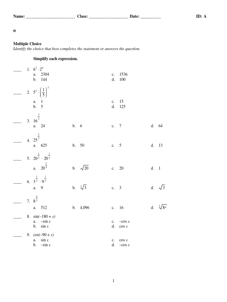 Est2 Revision4 | PDF | Discrete Mathematics | Mathematical Analysis