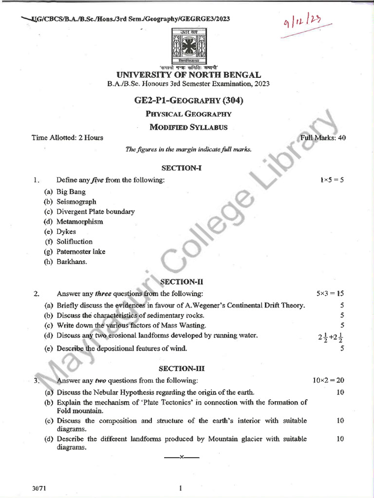 Ge2 p1 Geography304 Compressed | PDF