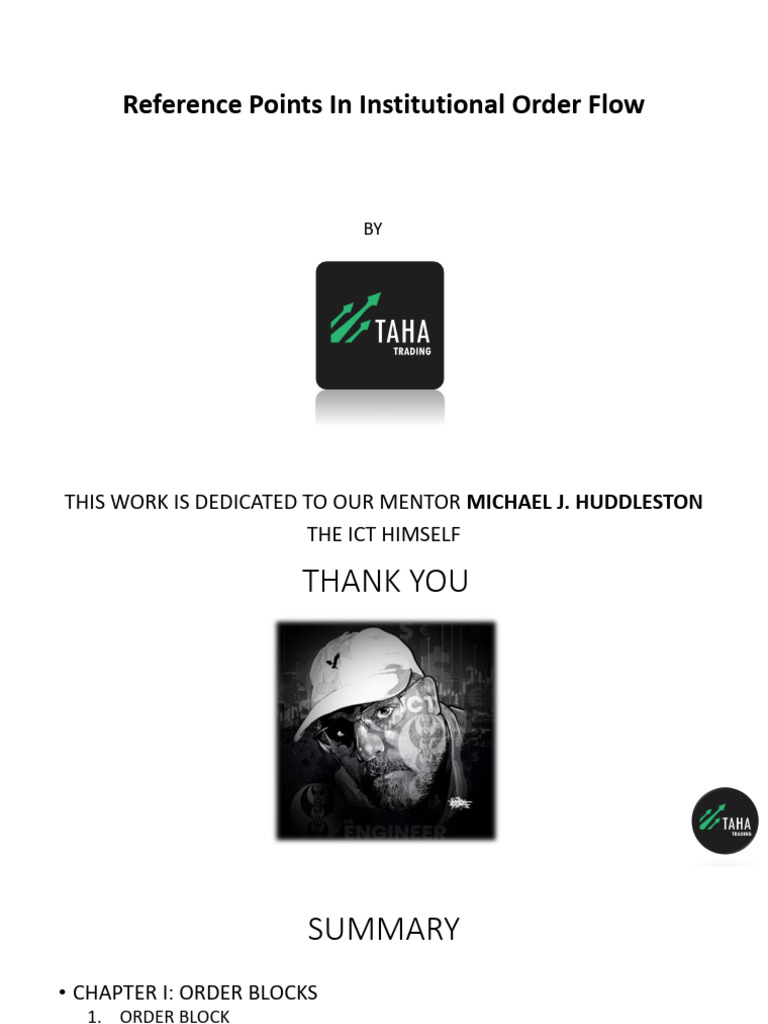 Reference Points in Institutional Order Flow | PDF | Market (Economics ...