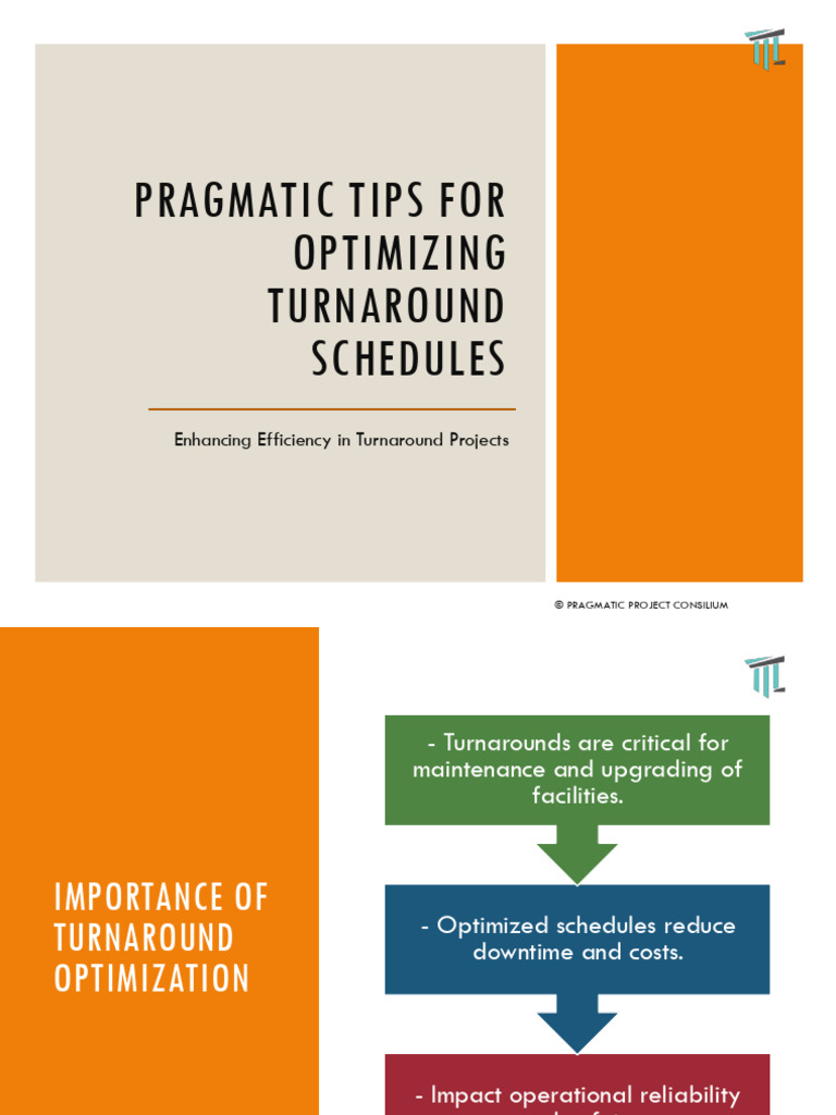 Optimize Turnaround Schedules Efficiently | PDF | Automation | Computing