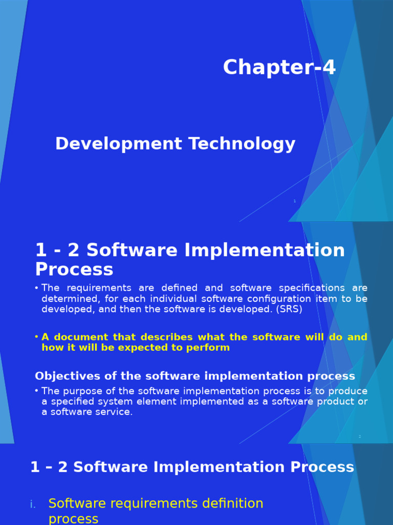 FE Development Technology PPT1 | PDF | Specification (Technical ...