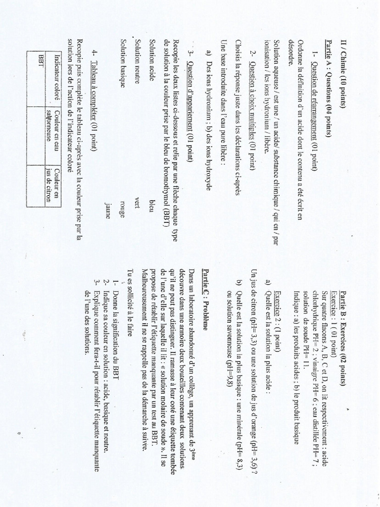 TEST N°1 ICEG B1 2023-2024 | PDF