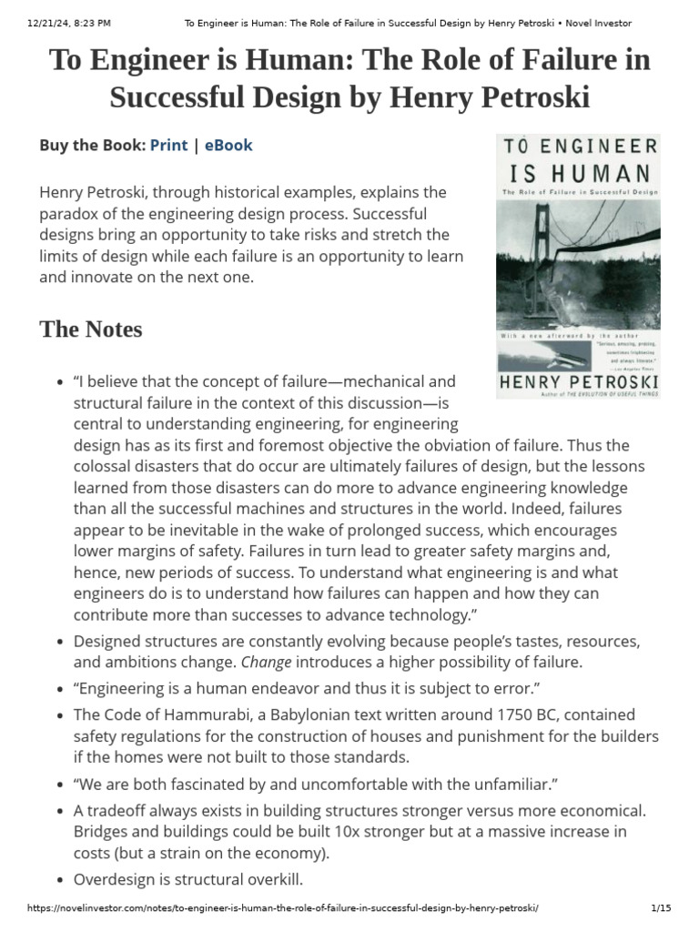 The Paradox of Engineering Failure | PDF | Fracture | Fatigue (Material)