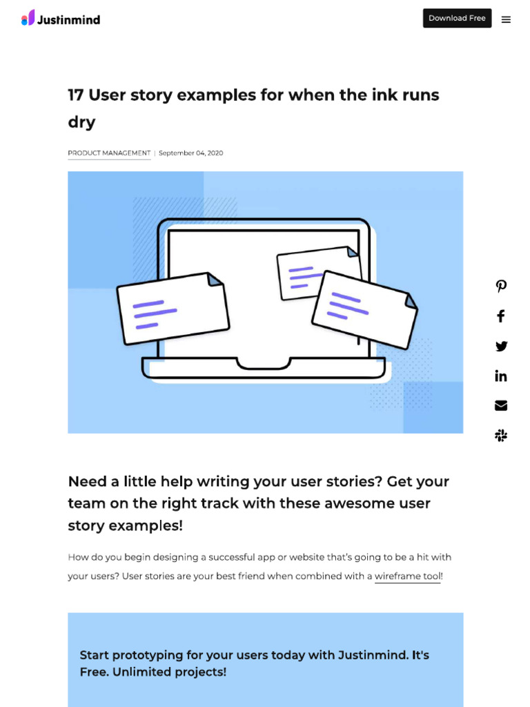 User Stories | PDF