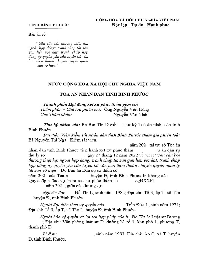 BADSPT So 103 Lan Hoang Ma Hoa | PDF