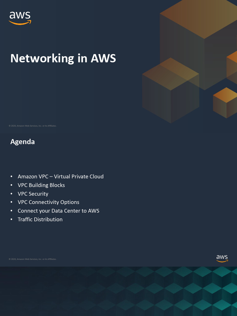 Networking in AWS | PDF | Ip Address | Amazon Web Services