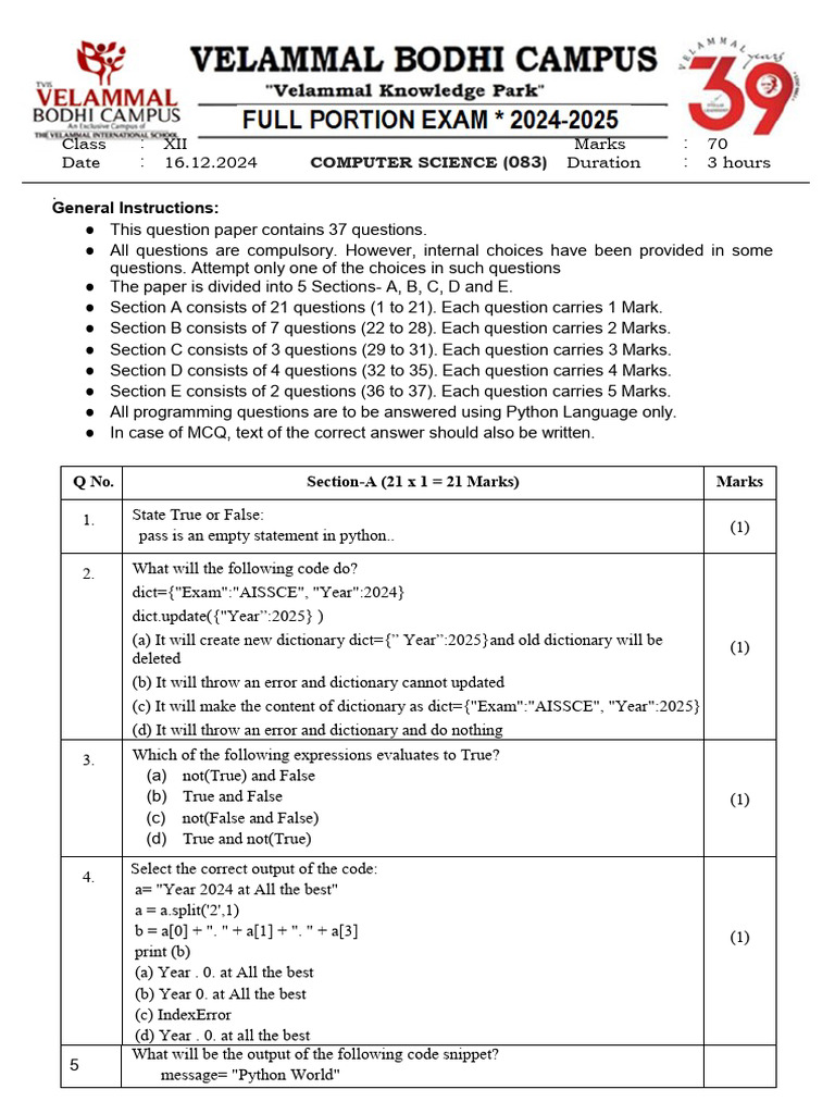 Xii First Hundred Percent CSC (16!12!2024) (Bio - CSC) | PDF | String ...