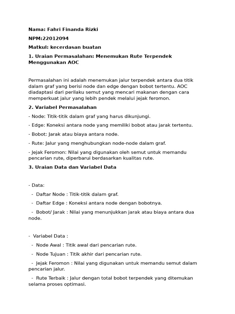 QUIZ Fahri IV KB 2C 2024 | PDF