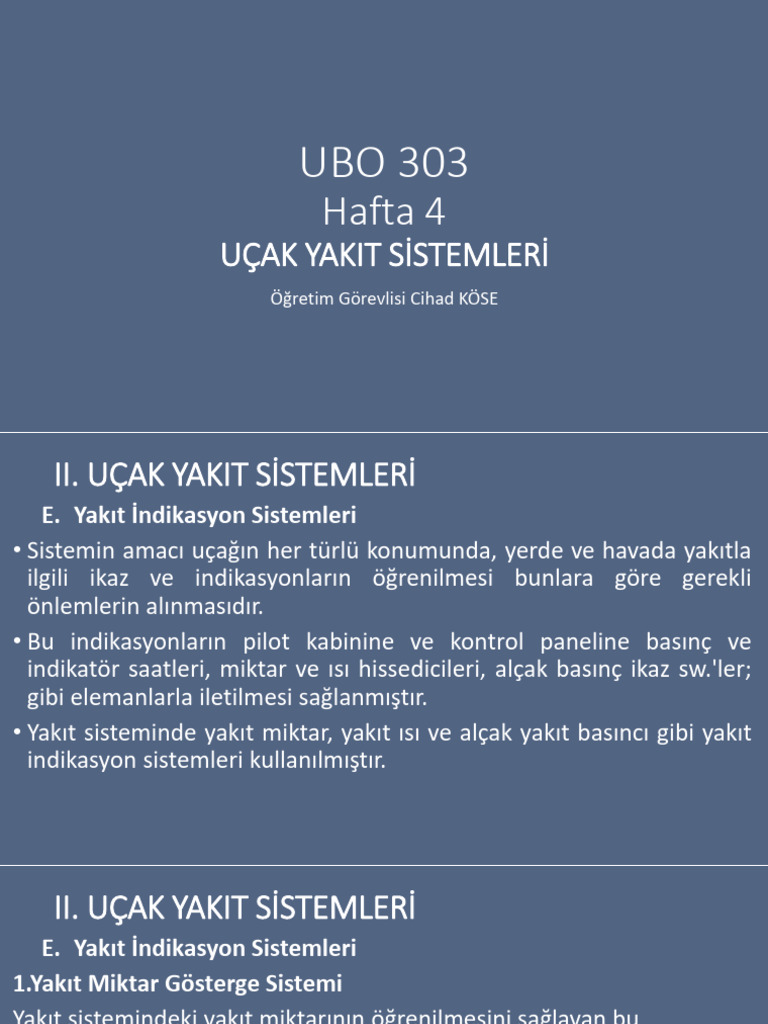 UBO 303 Hafta 4 | PDF