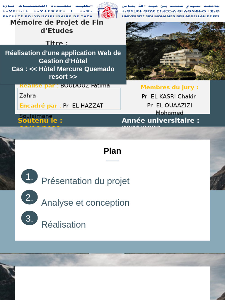 pfe présentation | PDF | Application | Informatique