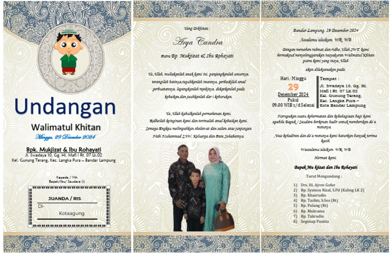 UNDANGAN SUNATAN | PDF