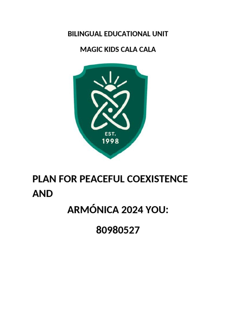 rulebook cala cala 2024 | PDF | Violence | Mediation