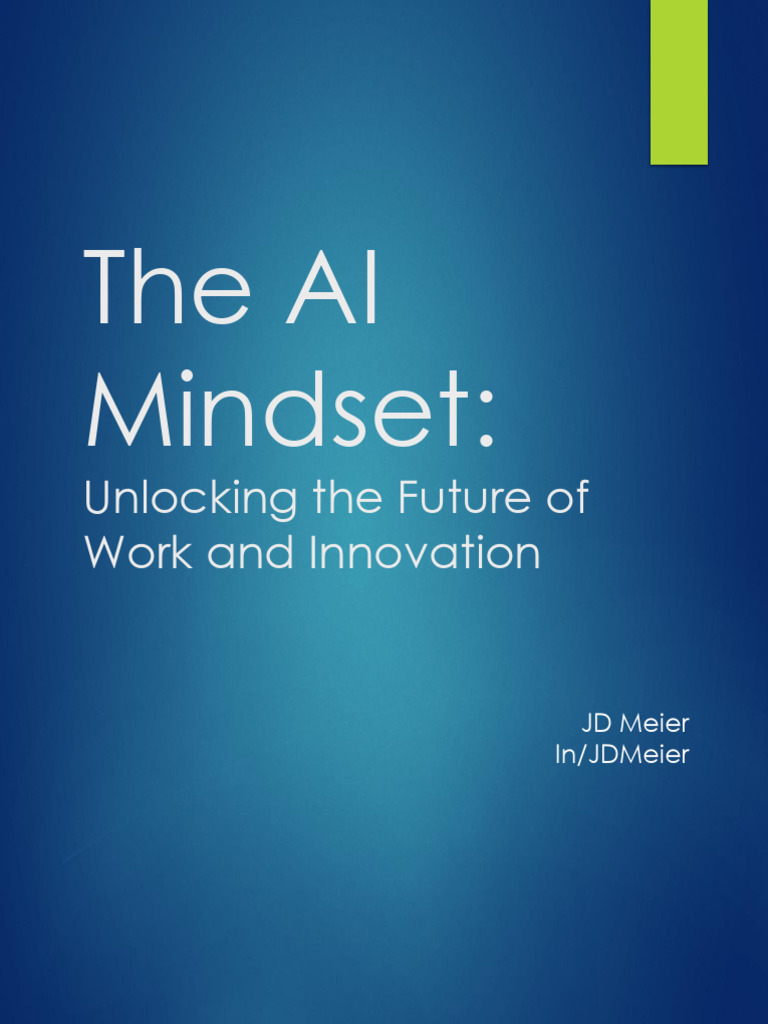 The AI Mindset | PDF | Artificial Intelligence | Intelligence (AI ...