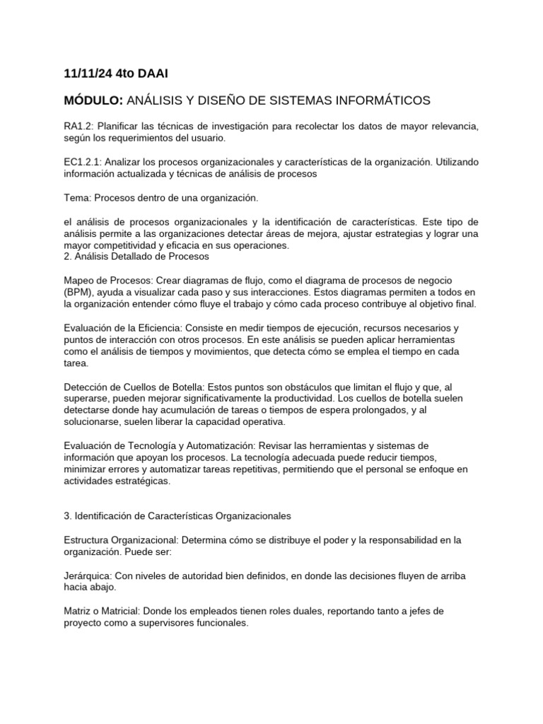 4to. DAAI | PDF | Calidad (comercial) | Planificación