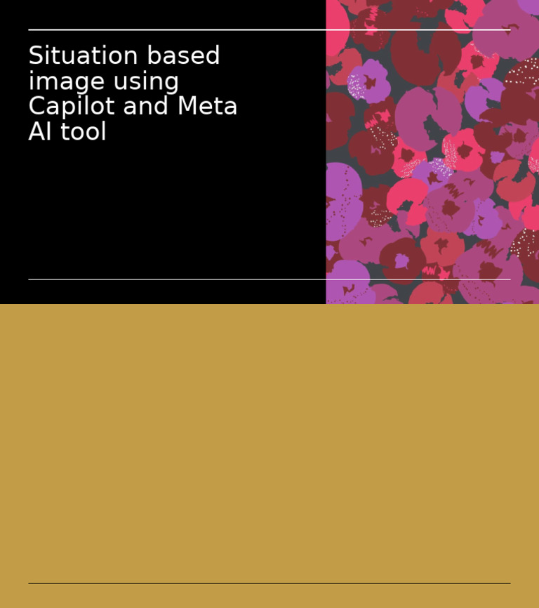 Situation Based Image Using Capilot and Meta AI Tool | PDF