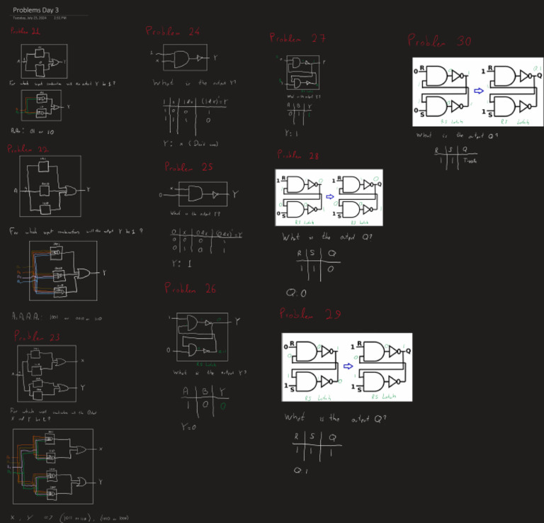 Problems Day 3 | PDF