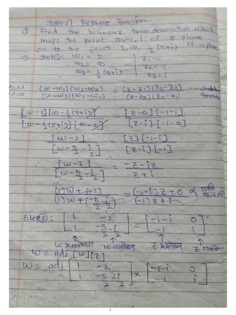 Bilinear Transformatin | PDF