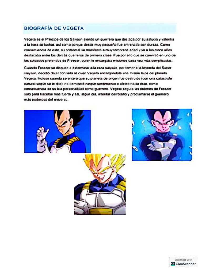 Vegeta | PDF