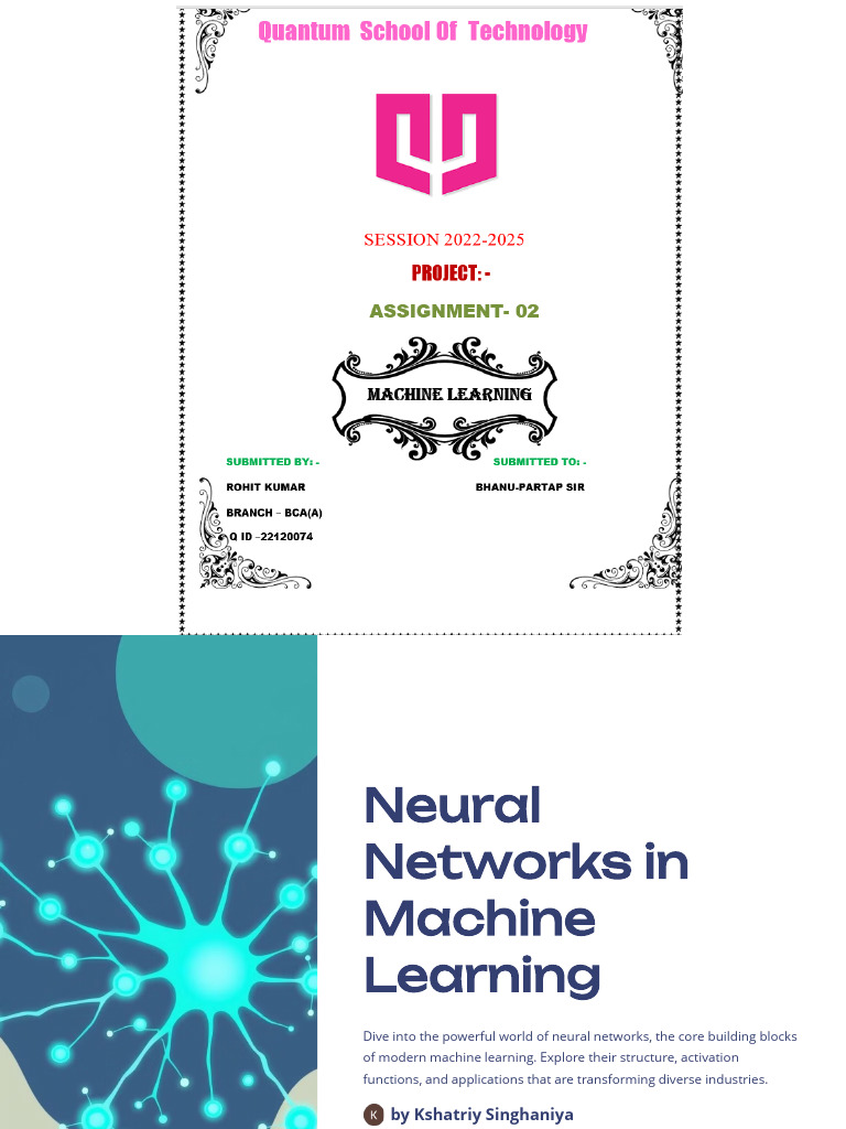 Neural Networks in Machine Learning11 | PDF | Artificial Neural Network | Statistical Classification