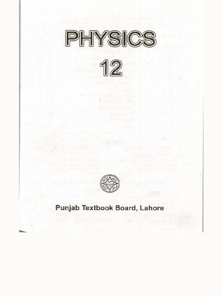 g12 Physics | PDF