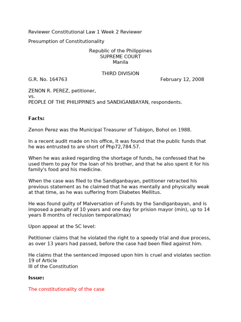 Reviewer Consti 1 Syllabus Week 2 | PDF | Appeal | Judiciaries