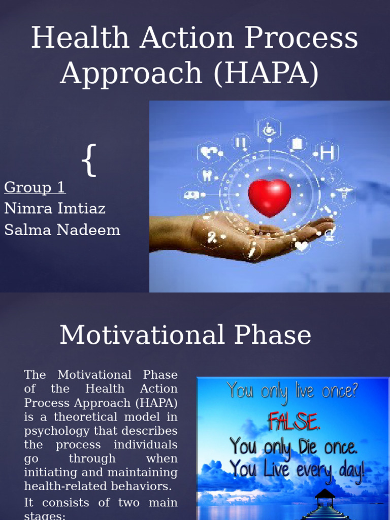 Health Action Process Approach (HAPA)-1 | PDF | Behavior Modification ... Health Action Process Approach (HAPA)-1 | PDF | Behavior Modification ...