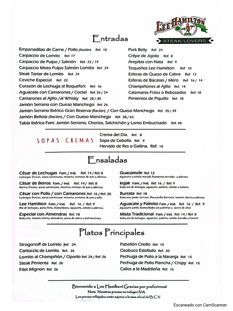 MenúLee Hamilton | PDF