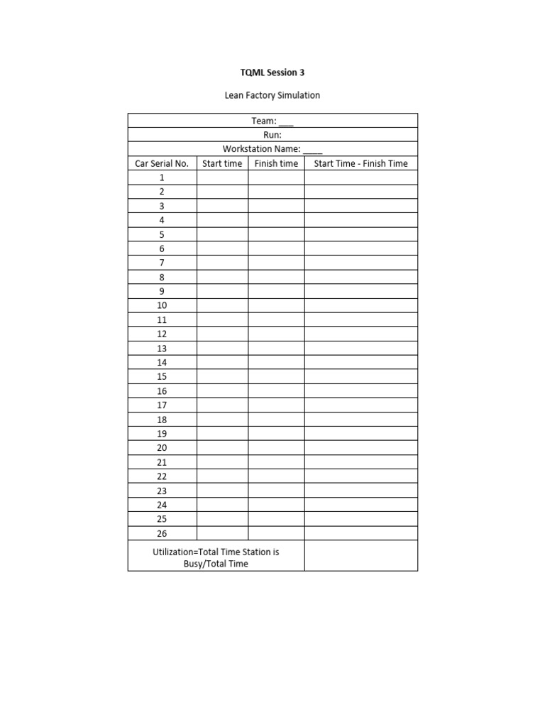 Worksheet For Simulation Game | PDF