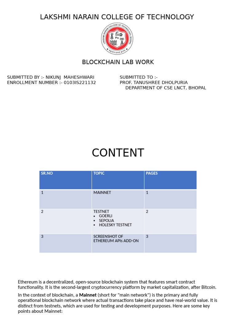 Ethereum on QuickNode[1] N | PDF | Cryptocurrency | Distributed Computing