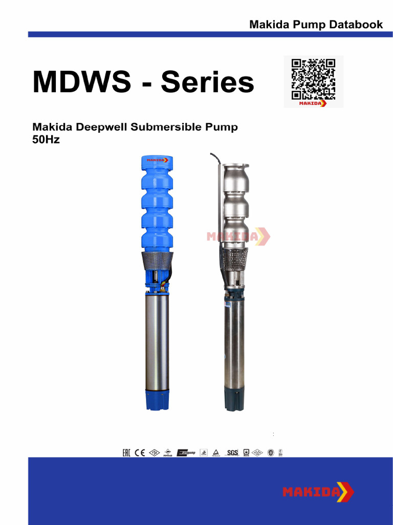 MDWS - Makida Deepwell Submersible Pump - S | PDF