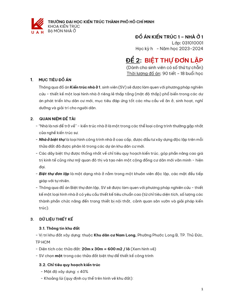 BT đơn lập - HK3 23-24 | PDF