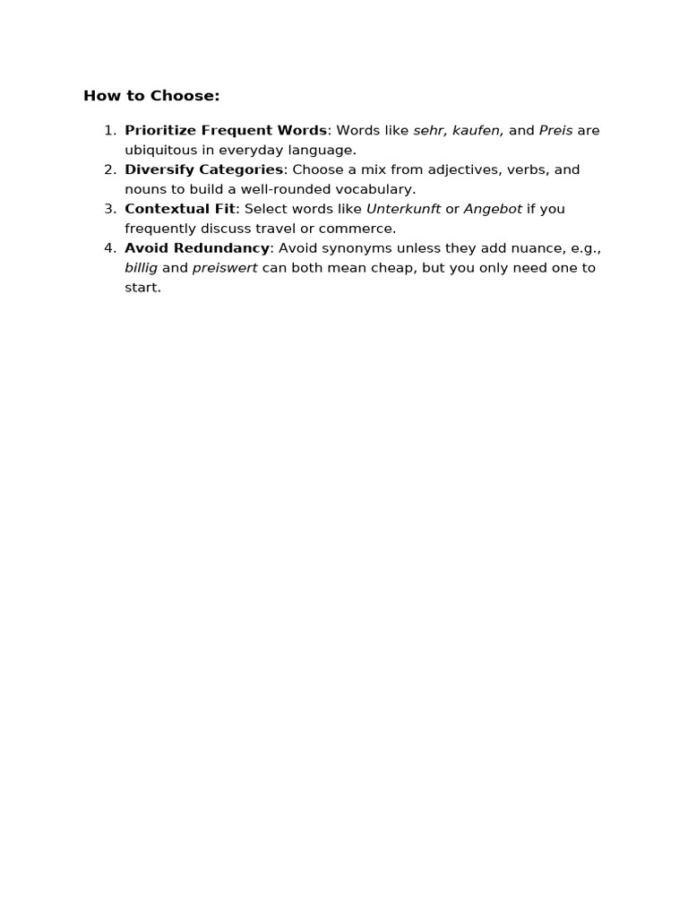 How To Choose | PDF
