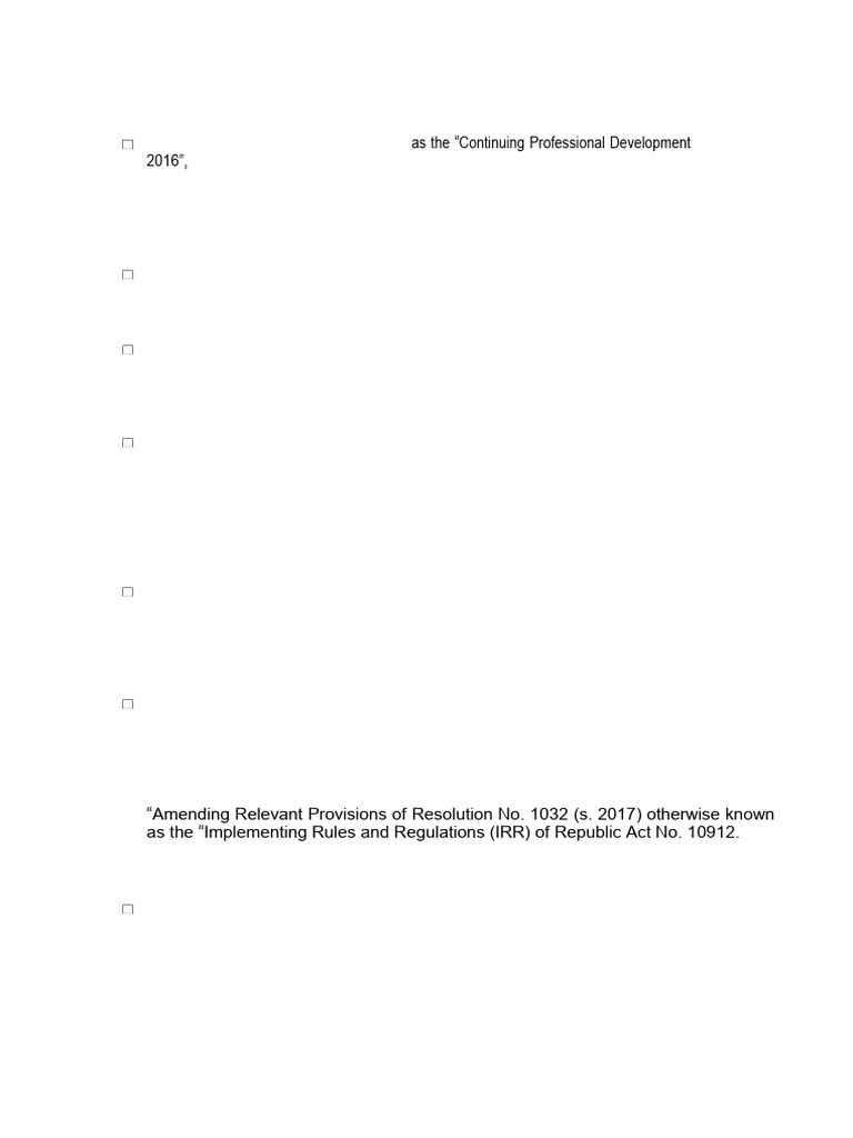 CPD FAQs As of Ferbruary 1 2024 | PDF | Professional Development | Educational Assessment