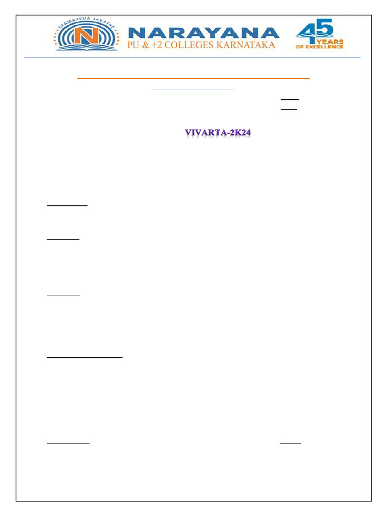 Annual Day Circular - 2024 | PDF