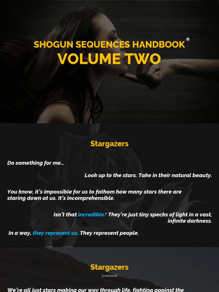 Shogun Sequences Handbook 2 | PDF | Mind | Love