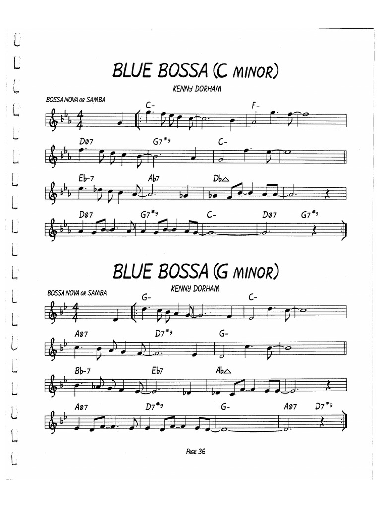 Blue Bossa | PDF