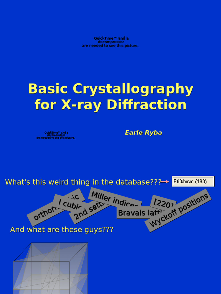 _diffraction Crystallography Distrib 2015 | PDF | Crystal Structure | Euclid