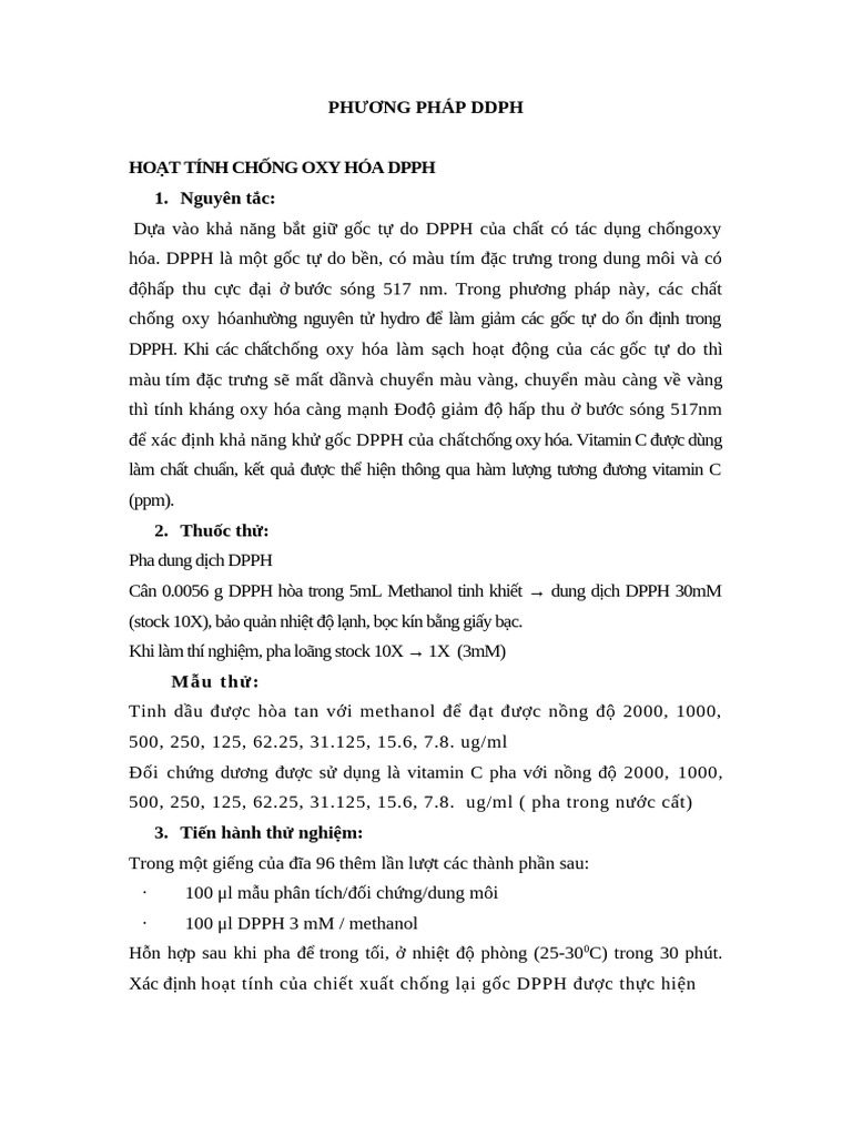 Phương Pháp DDPH | PDF