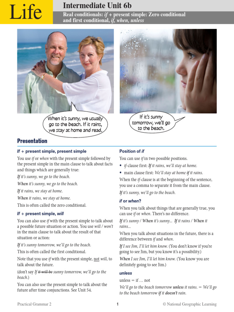 Exercises Conditionals | PDF | Syntax | Language Mechanics