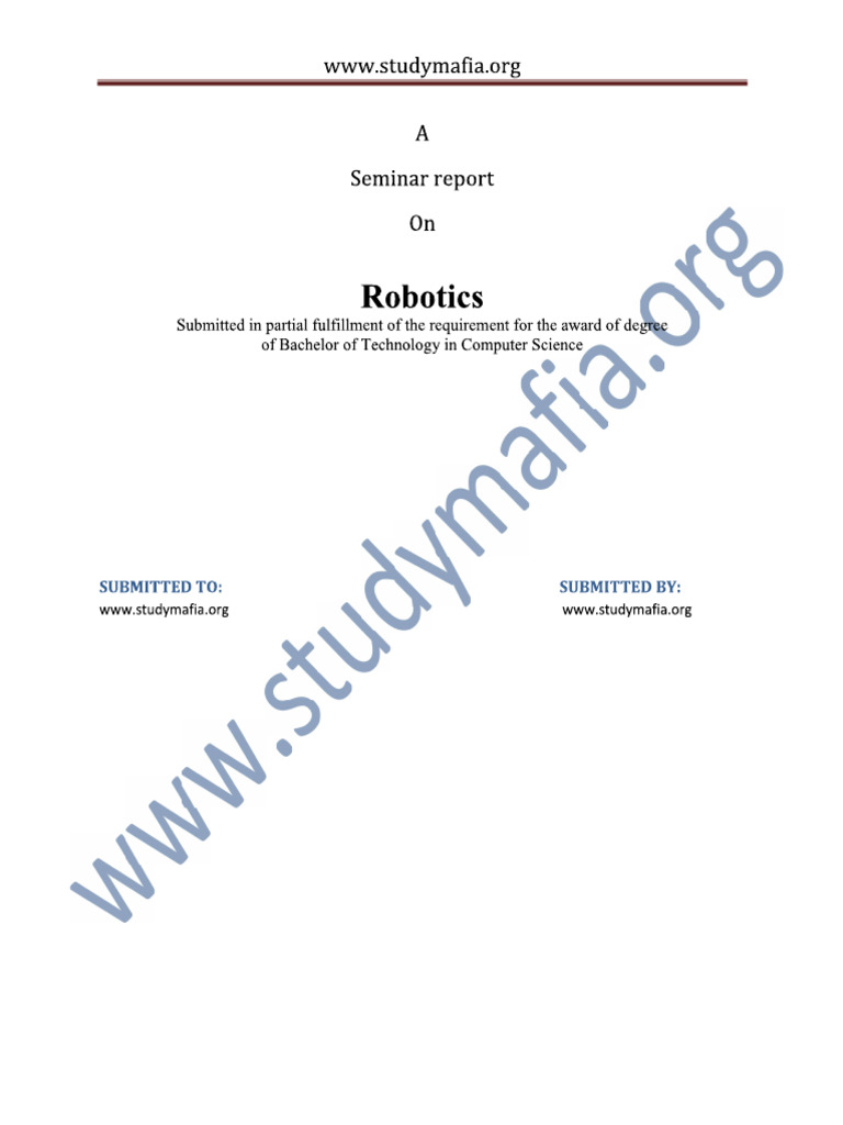 Technical Seminar | PDF