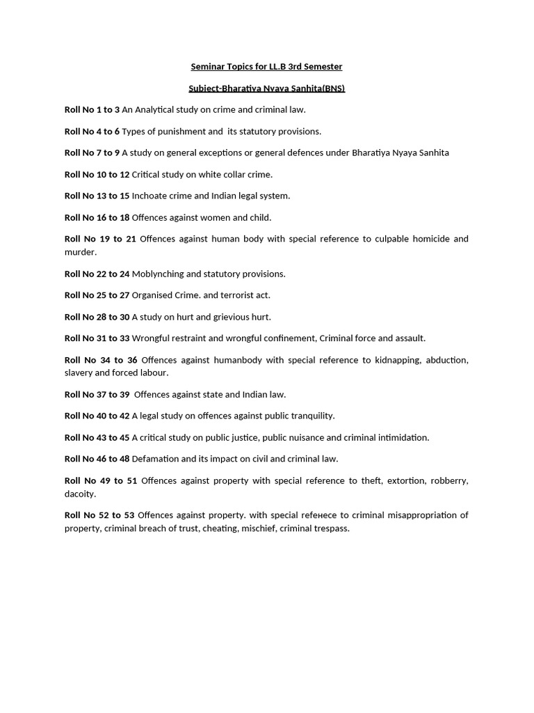 Dbms Seminar Topics List