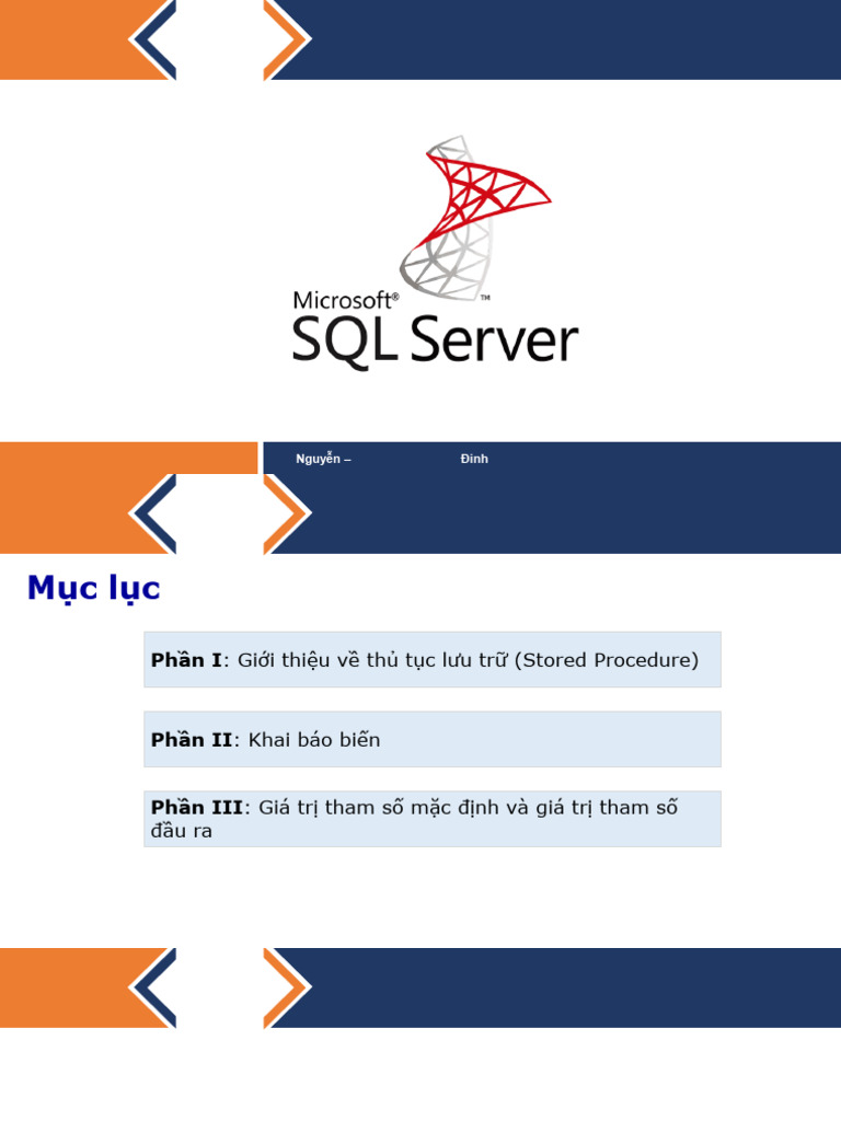 SQL Server LV 2 - Buoi1 - MinhDinh | PDF
